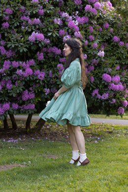 Meg Dress in a mini-length – LittleWomenAtelier