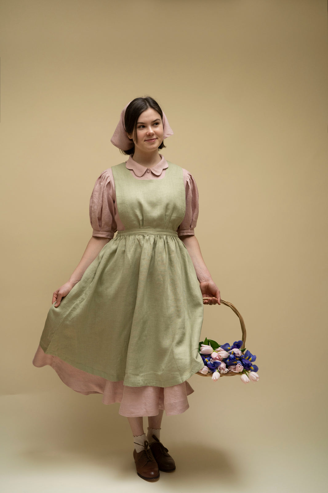 Linen Pinafores – LittleWomenAtelier