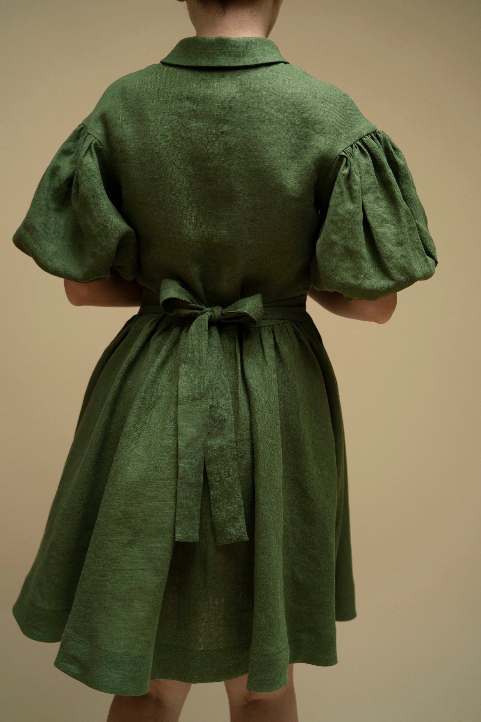 Mini Meg linen dress – LittleWomenAtelier