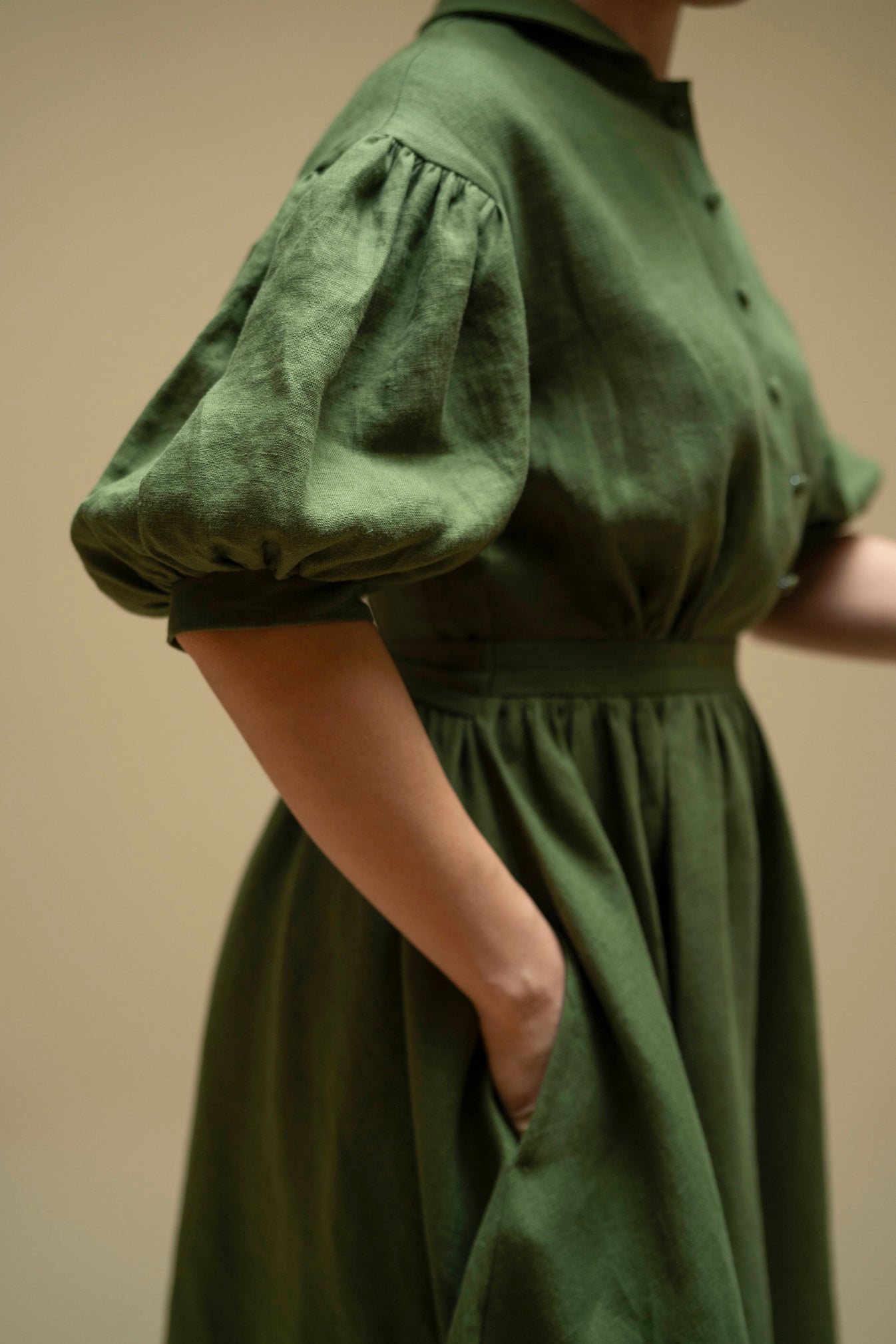 Mini Meg linen dress – LittleWomenAtelier