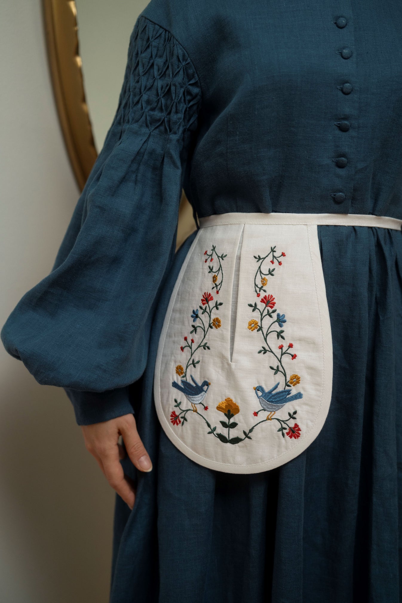 Isolde linen pocket by Little Women Atelier and UnderATinRoof ...