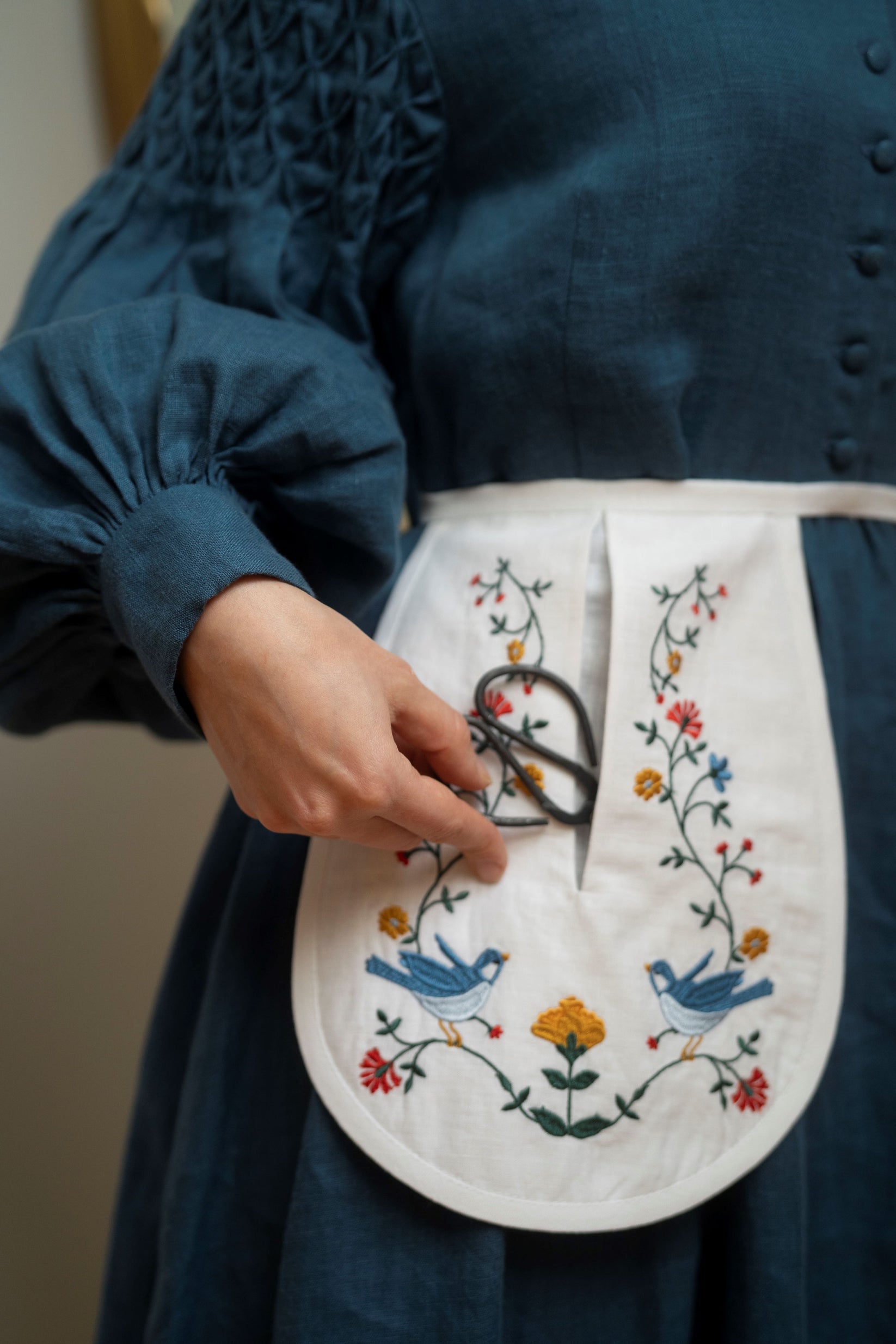 Isolde linen pocket by Little Women Atelier and UnderATinRoof ...