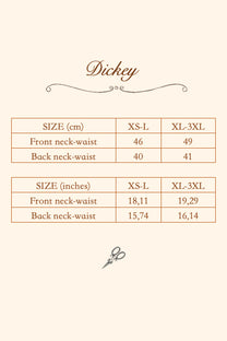 Dickey with Decorative Collar – LittleWomenAtelier