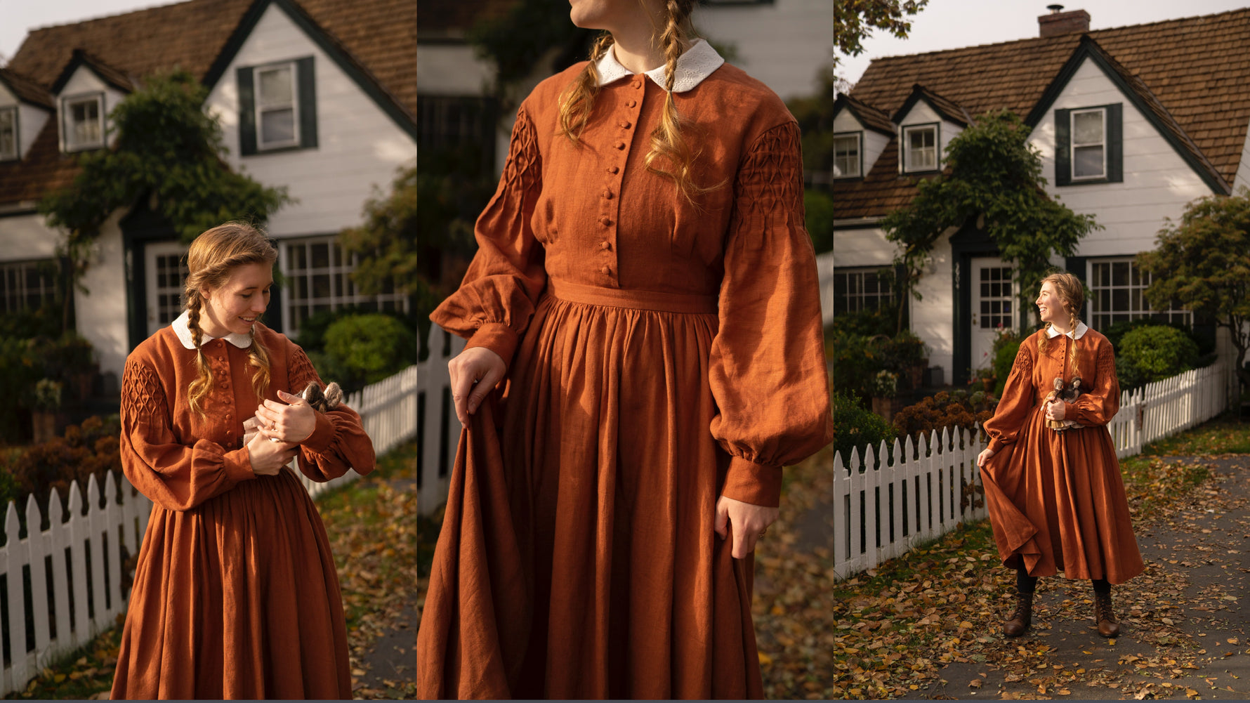 Slow Fashion linen dresses and other clothes with Cottagecore Charm ...