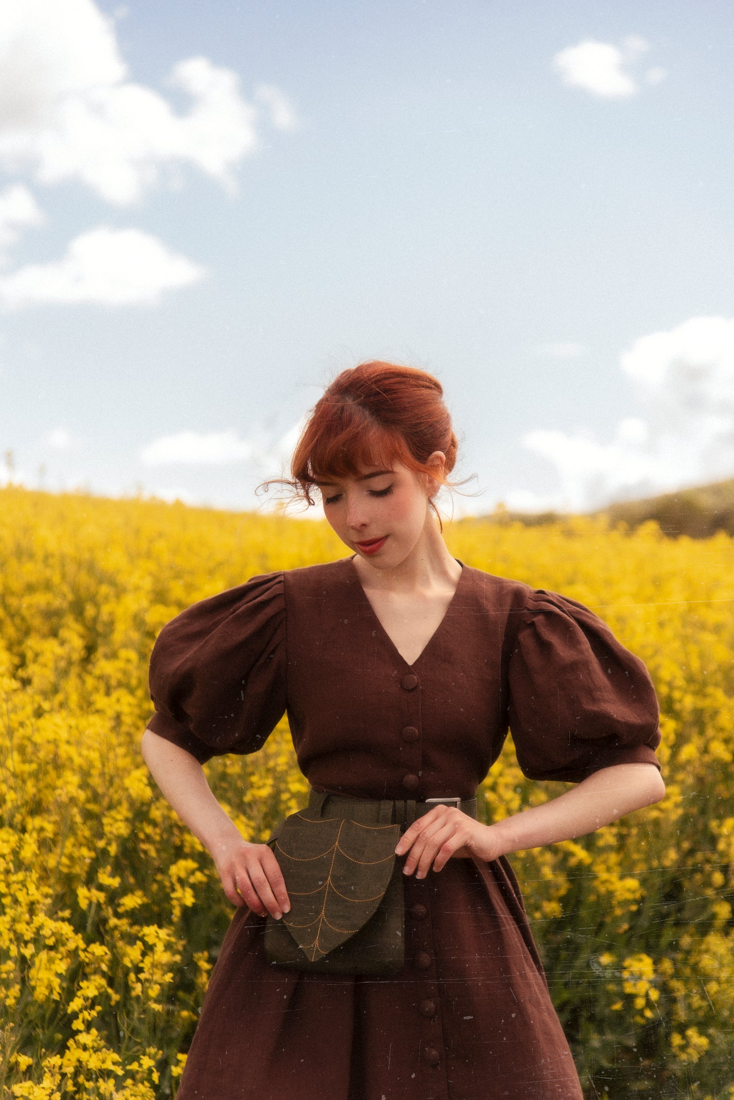 Cottagecore linen Dress – LittleWomenAtelier