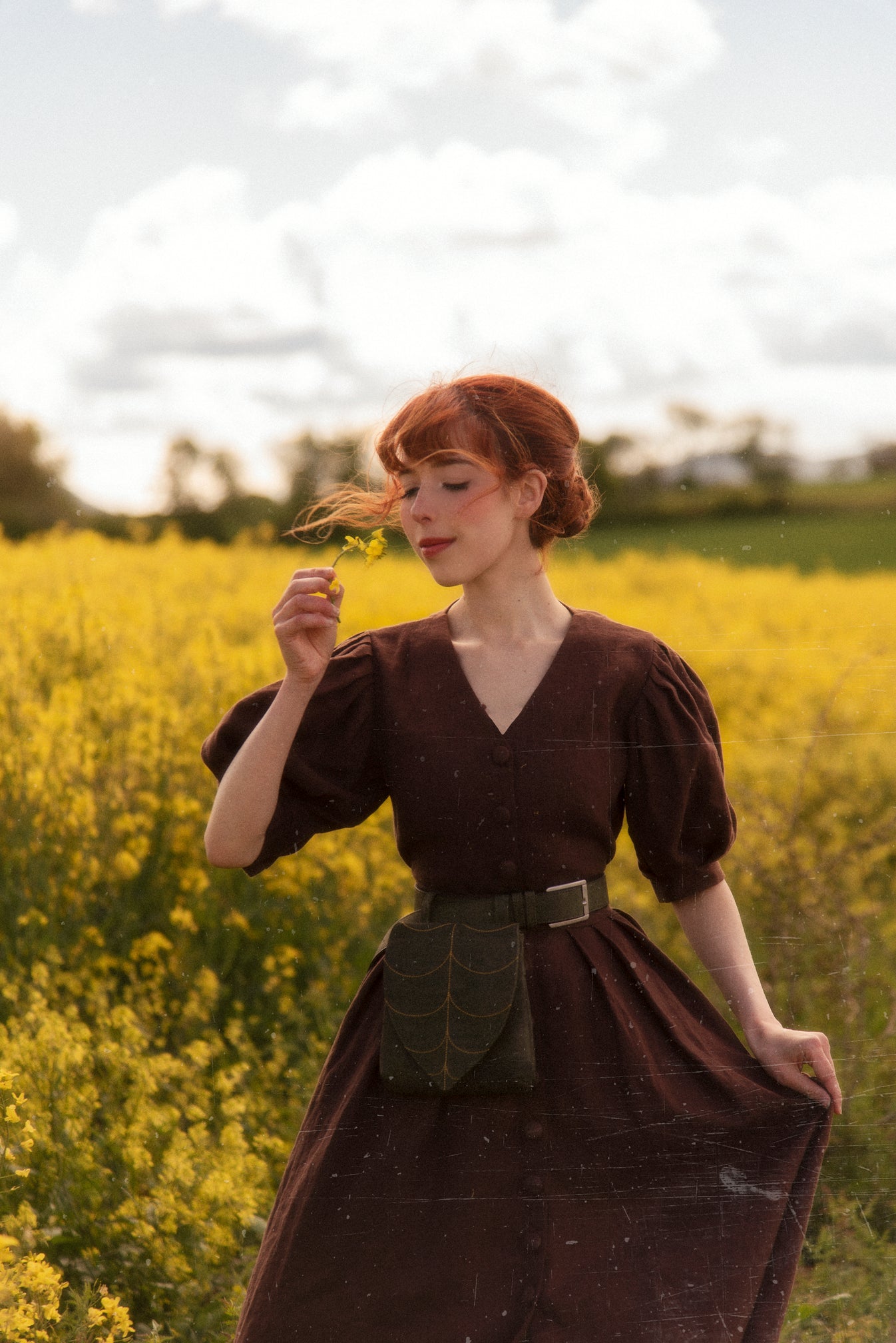 Cottagecore linen Dress – LittleWomenAtelier