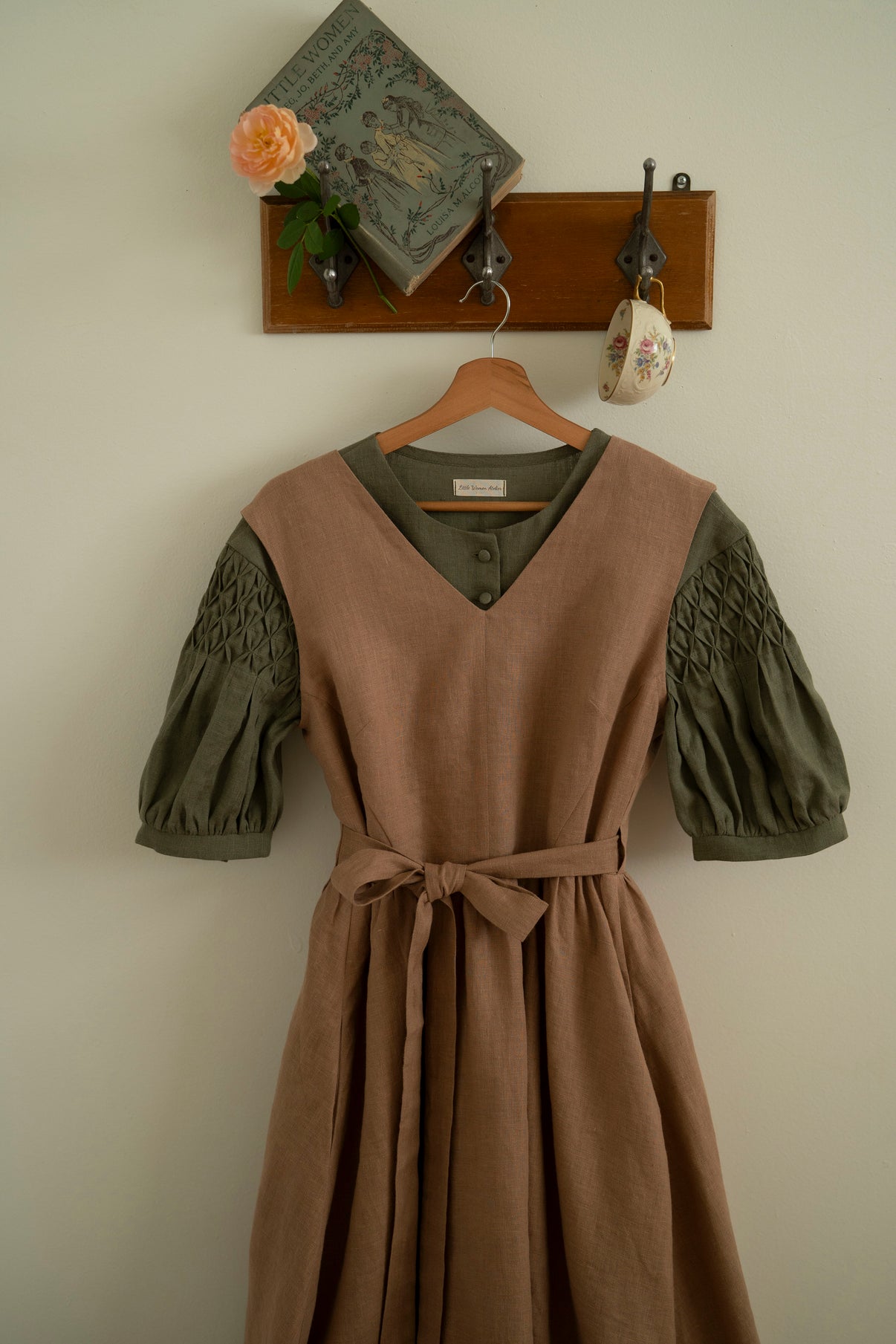 Sunday Morning linen Sundress – LittleWomenAtelier