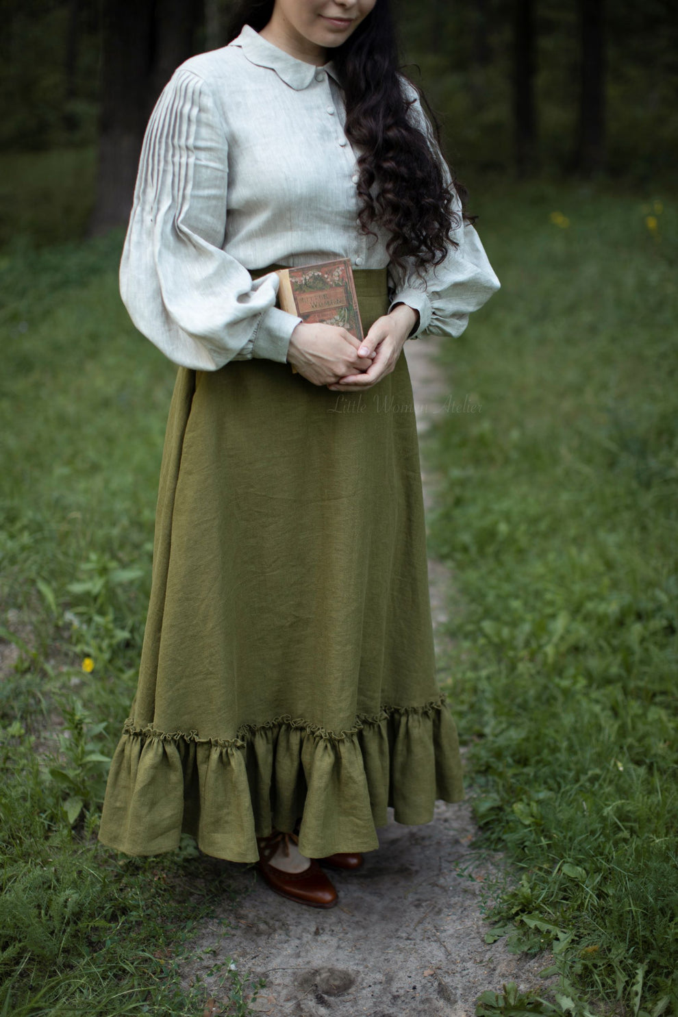 Beth linen top – LittleWomenAtelier