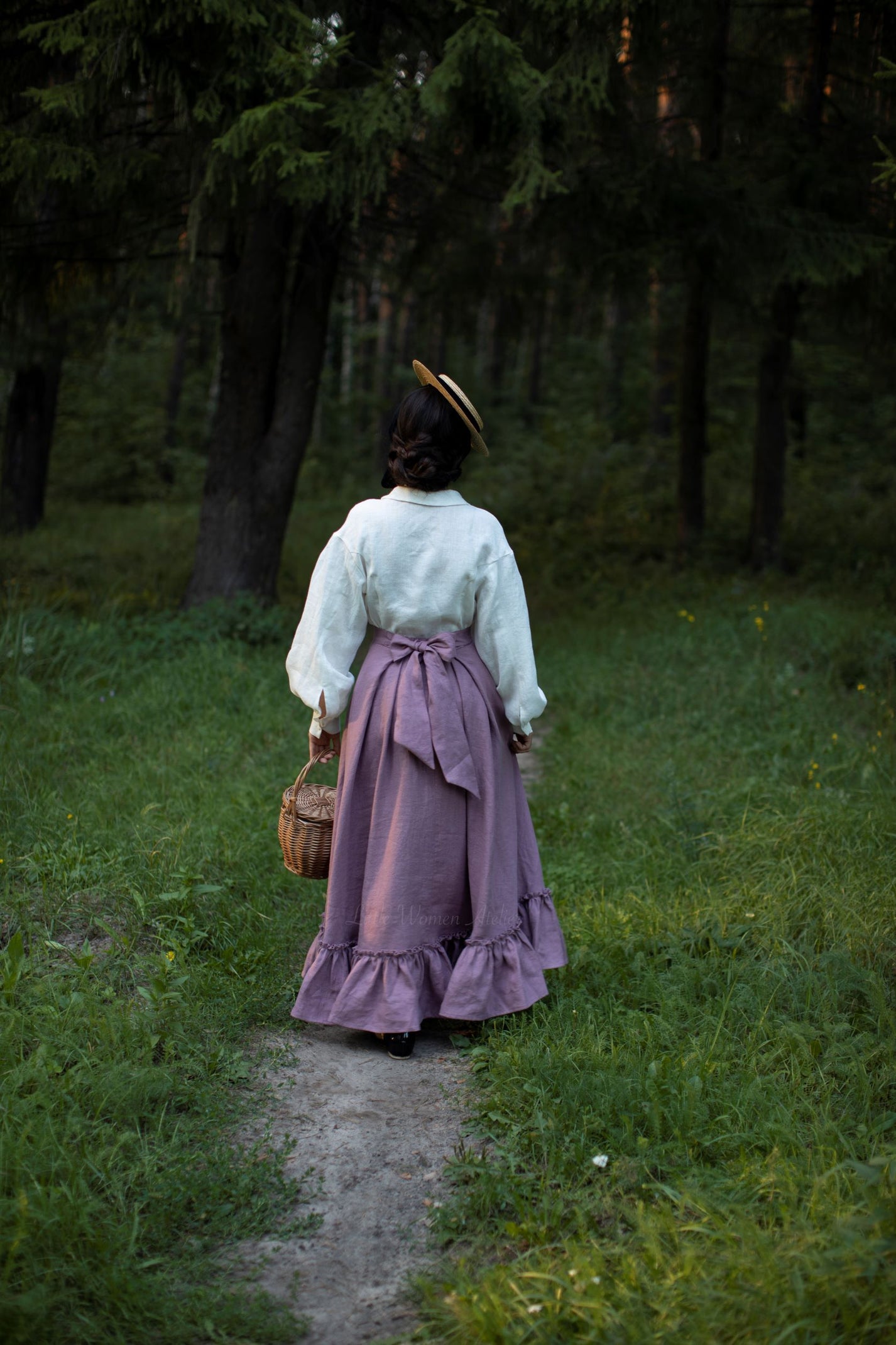 Marmee Linen Skirt – LittleWomenAtelier