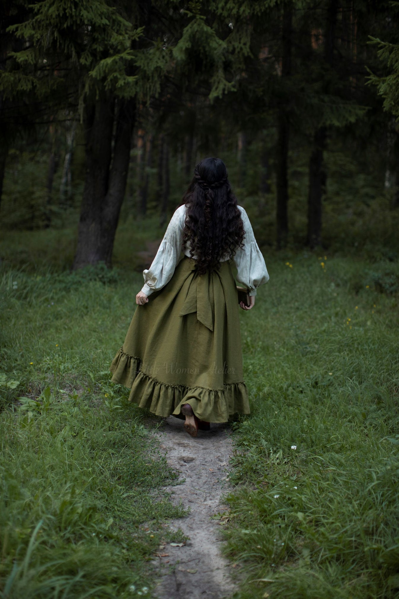 Marmee Linen Skirt – LittleWomenAtelier