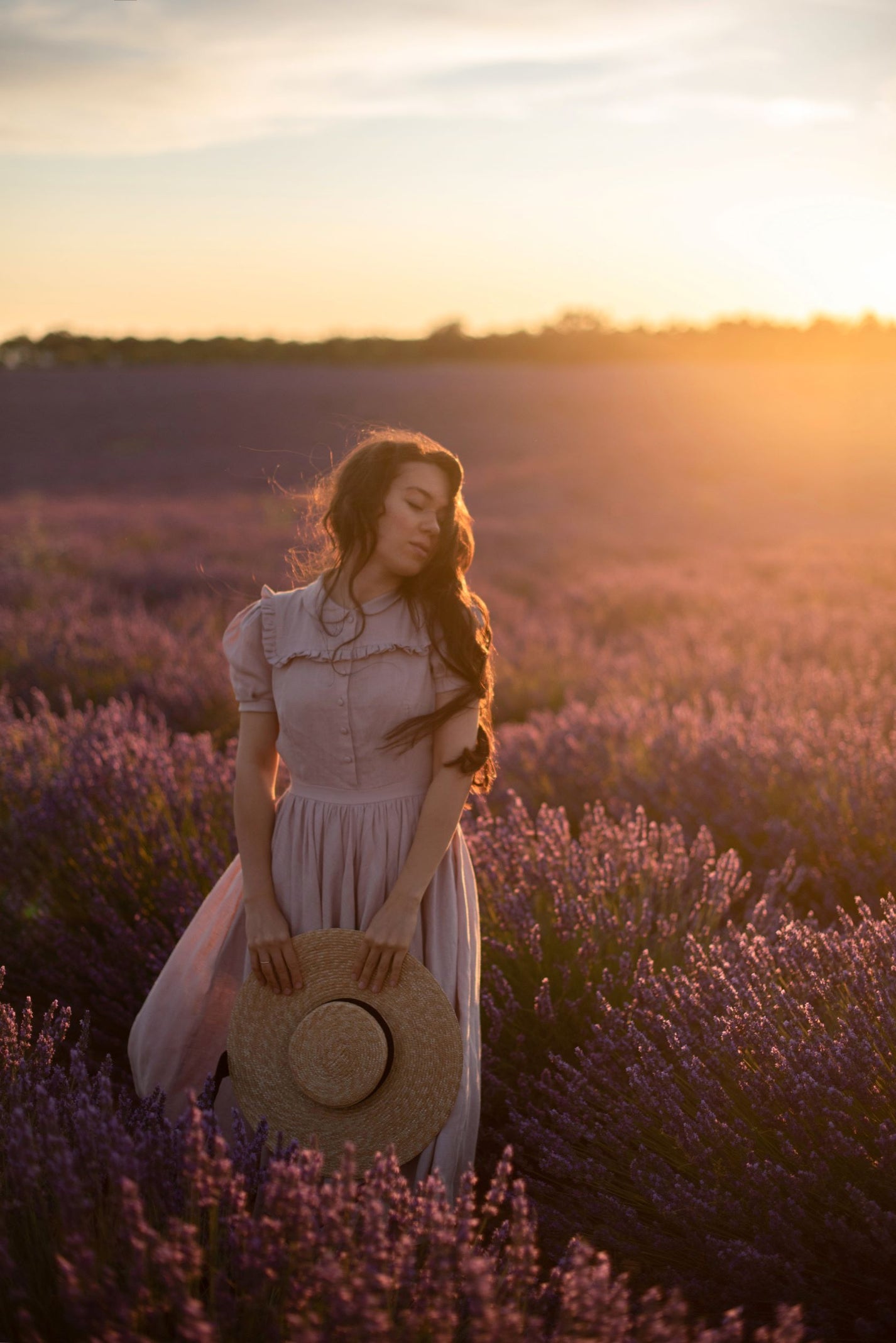Amy linen Dress with short sleeves – LittleWomenAtelier