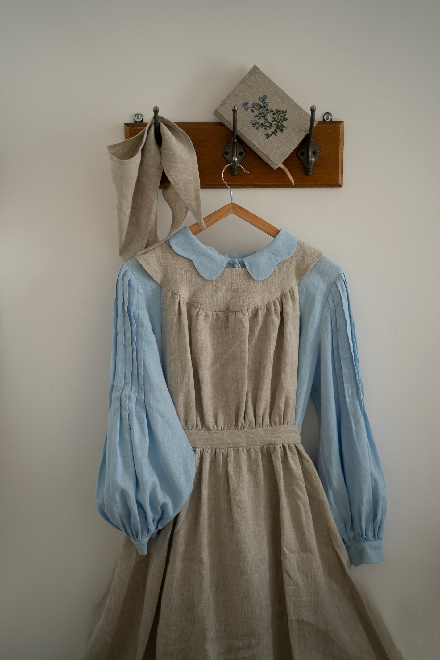 Marmee linen Pinafore – LittleWomenAtelier